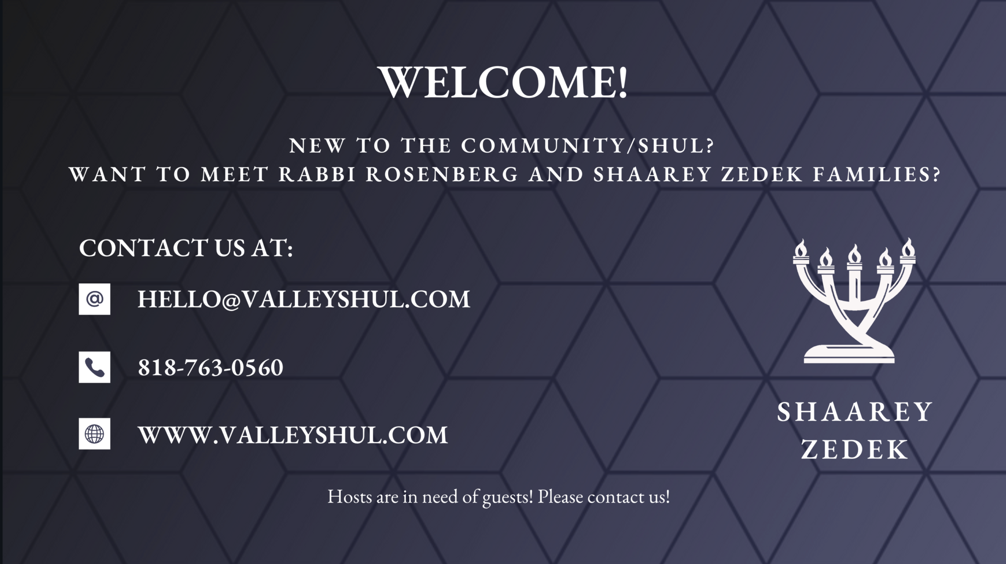 Home | Valley Village Shul